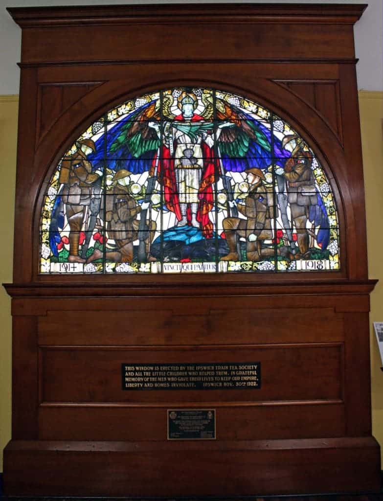 The story behind Ipswich RSL sub-branch's Memorial Window - Ipswich First