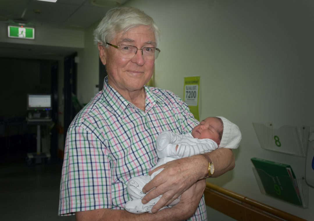 Obstetrician, Dr Gordon delivers his last baby at Ipswich Hospital ...