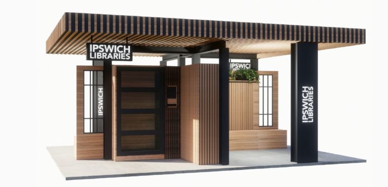 Ground-breaking library pod opens in shopping centre - Ipswich First
