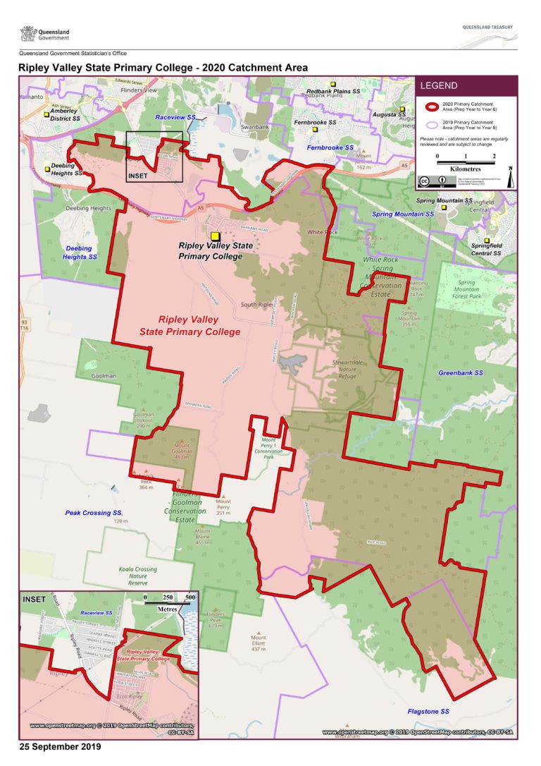 Names and catchment maps locked in for new schools - Ipswich First