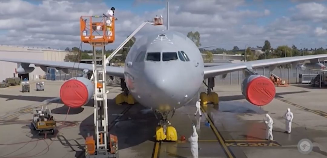 It takes more than a bucket and sponge to wash this plane - Ipswich First