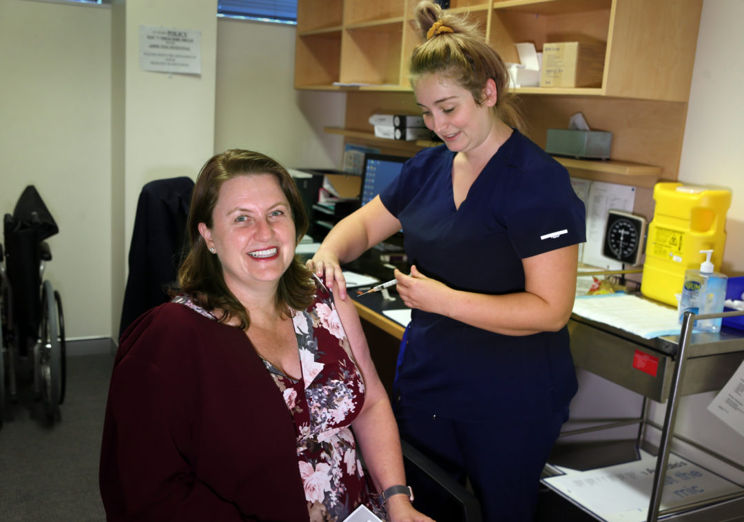 Ipswich Mayor gets COVID-19 vaccination - Ipswich First