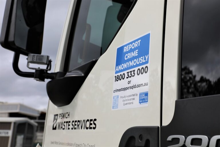 Crime Stoppers and Ipswich waste trucks binning more than trash ...