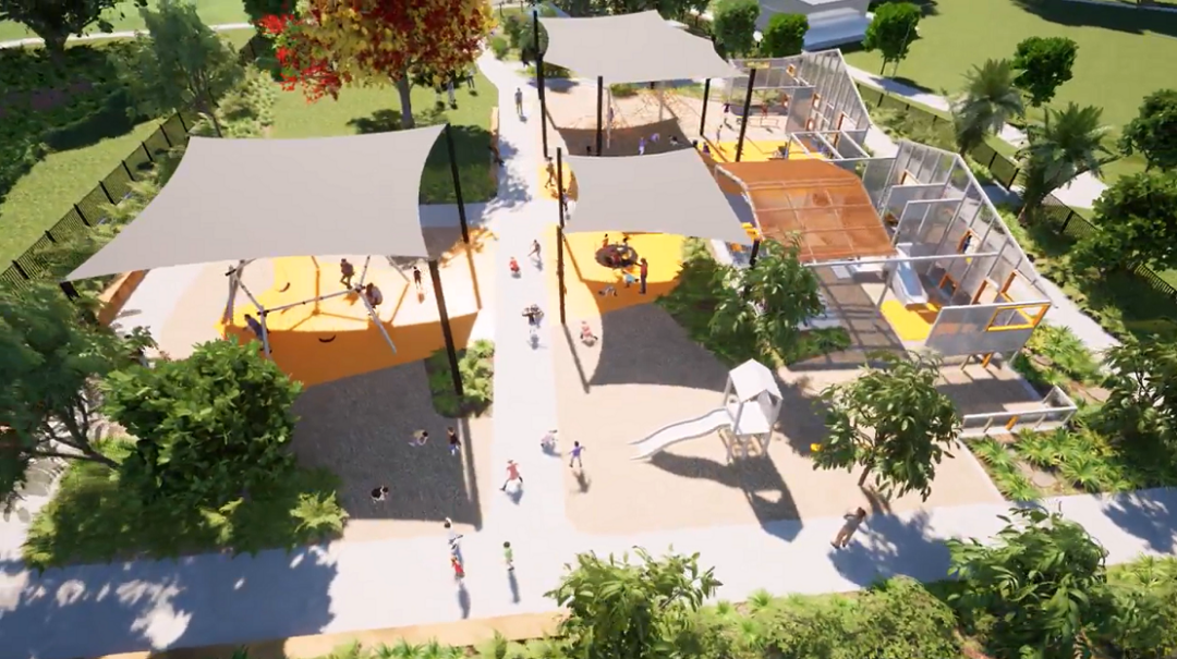 New playground for Booval park - Ipswich First