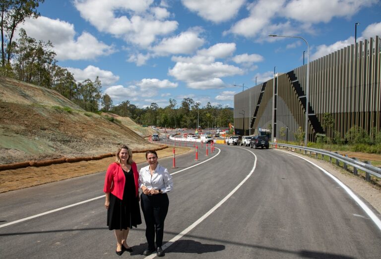Centenary Motorway Exit 32 reopens for Christmas - Ipswich First