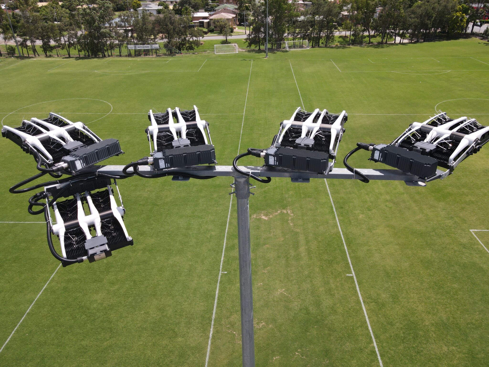 Lighting up Sutton Park in Brassall, Ipswich - Ipswich First