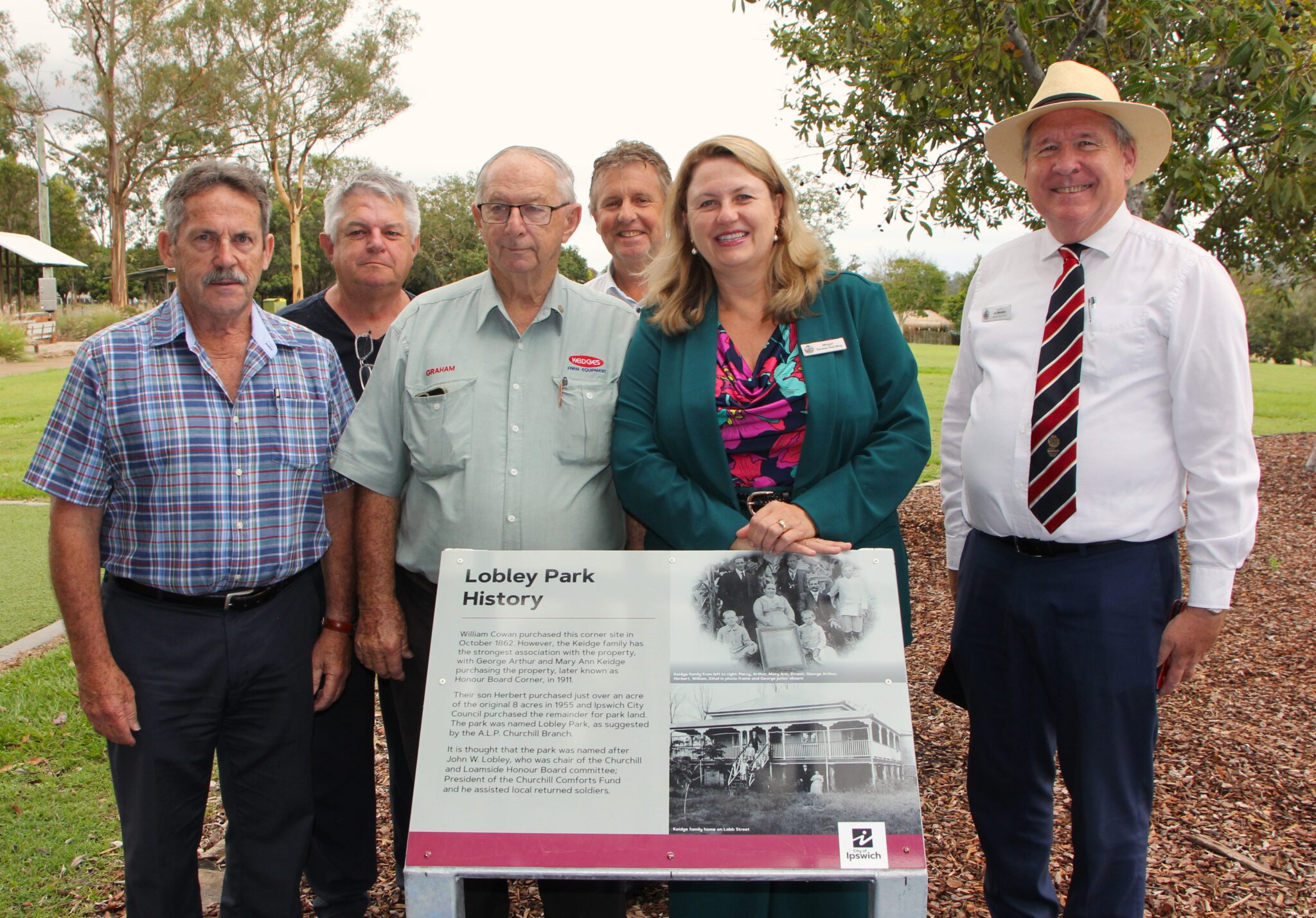 Local family’s special place in Ipswich recognised - Ipswich First