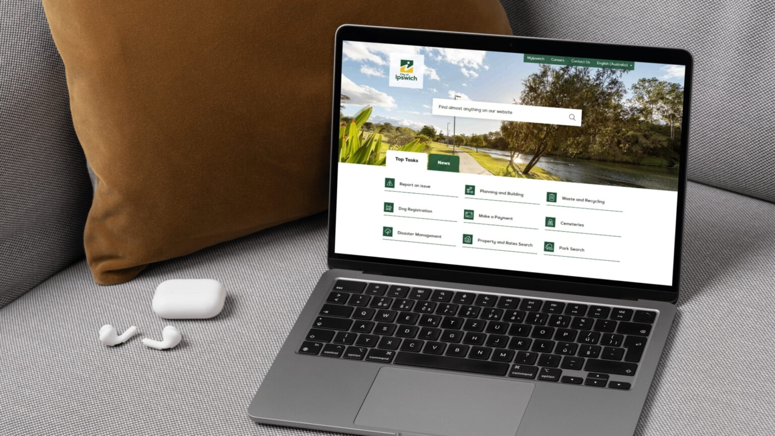 Ipswich residents benefit from improved council website - Ipswich First